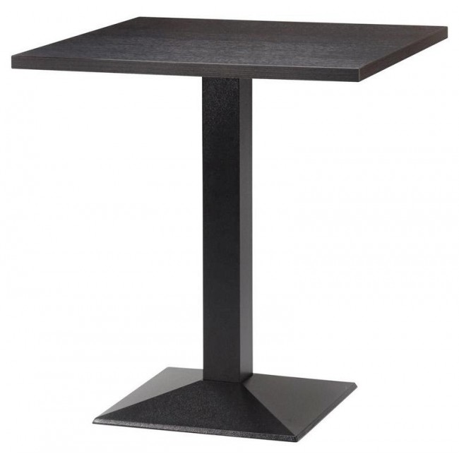 Cast Iron Pyramid Dining Table Wenge | Chair Business